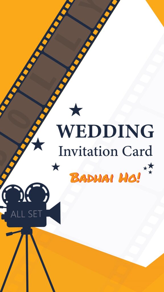 Design Bollywood Wedding Invitation Theme Online - Smart E-Invites